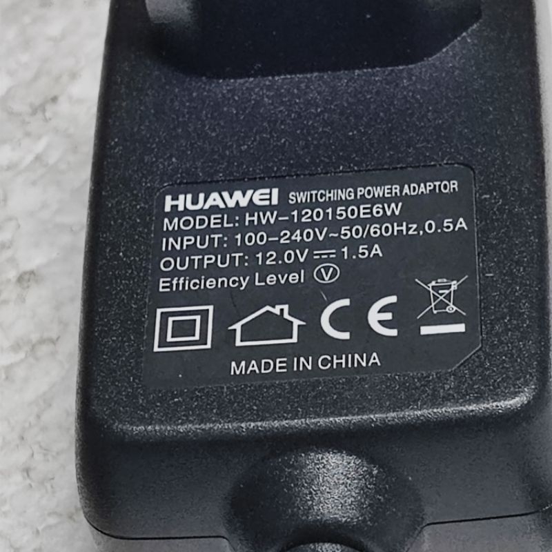 Jual Adaptor HUAWEI 12VDC 1,5A Jack 5,5mm | Shopee Indonesia