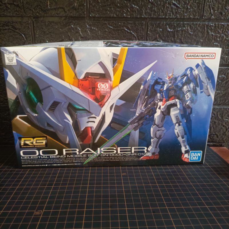 Jual BOX KEMASAN RG 1/144 REAL GRADE GUNDAM OO 00 RAISER PART BOX ART ...