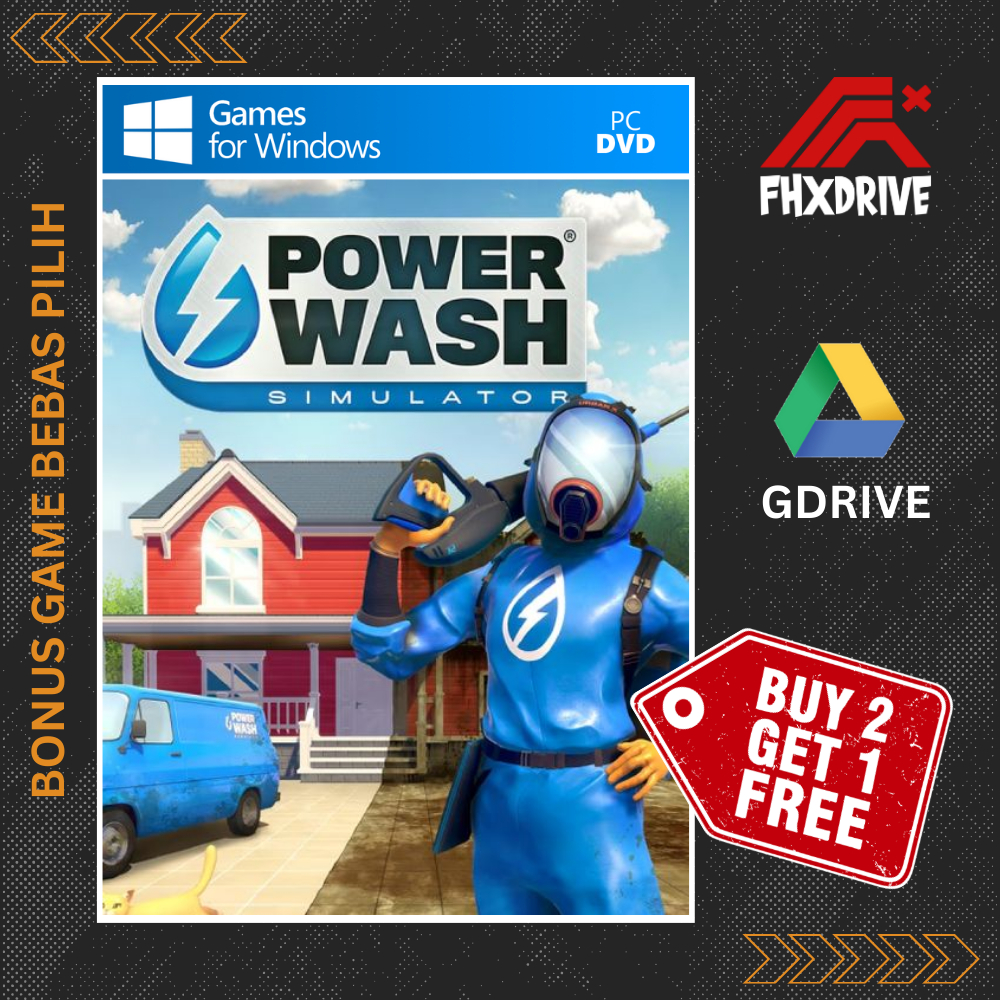 Jual POWER WASH SIMULATOR | GAME PC | BELI 2 GRATIS 1 | Shopee Indonesia