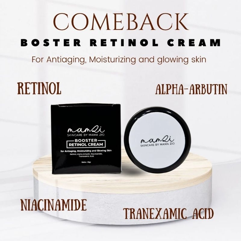 Jual READY SIAP KIRIM bisa pakai spx instan‼️ BOOSTER RETINOL CREAM ...