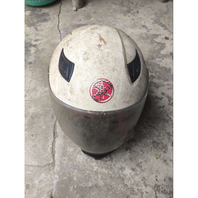 Jual bahan helm full face yamaha original bekas | Shopee Indonesia