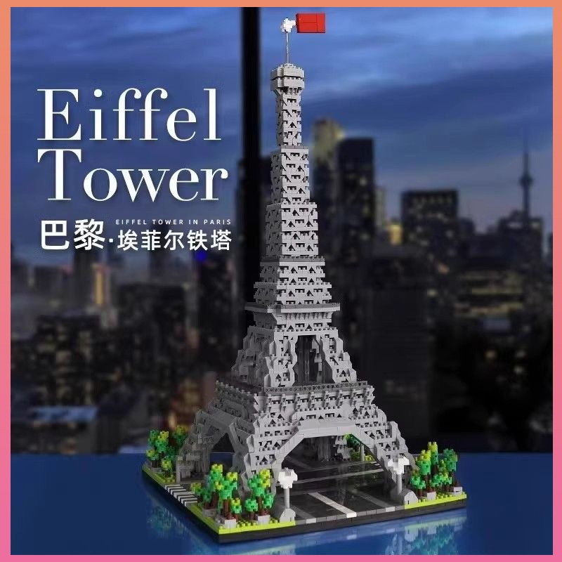 Jual Mainan Bricks Nano Block Taj Mahal India Bricks Bangunan Taj Mahal ...