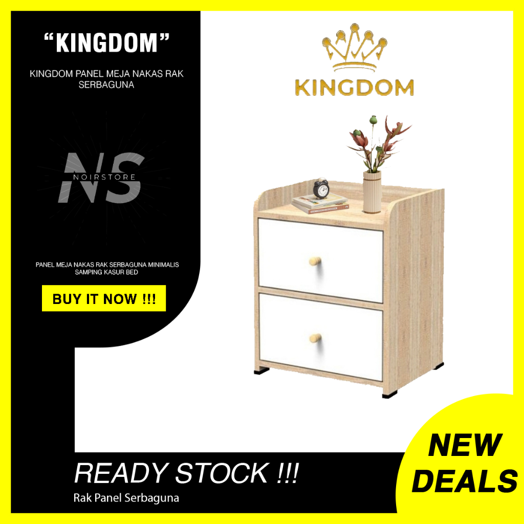 Jual [READY STOCK] KINGDOM PANEL MEJA NAKAS RAK SERBAGUNA MINIMALIS ...