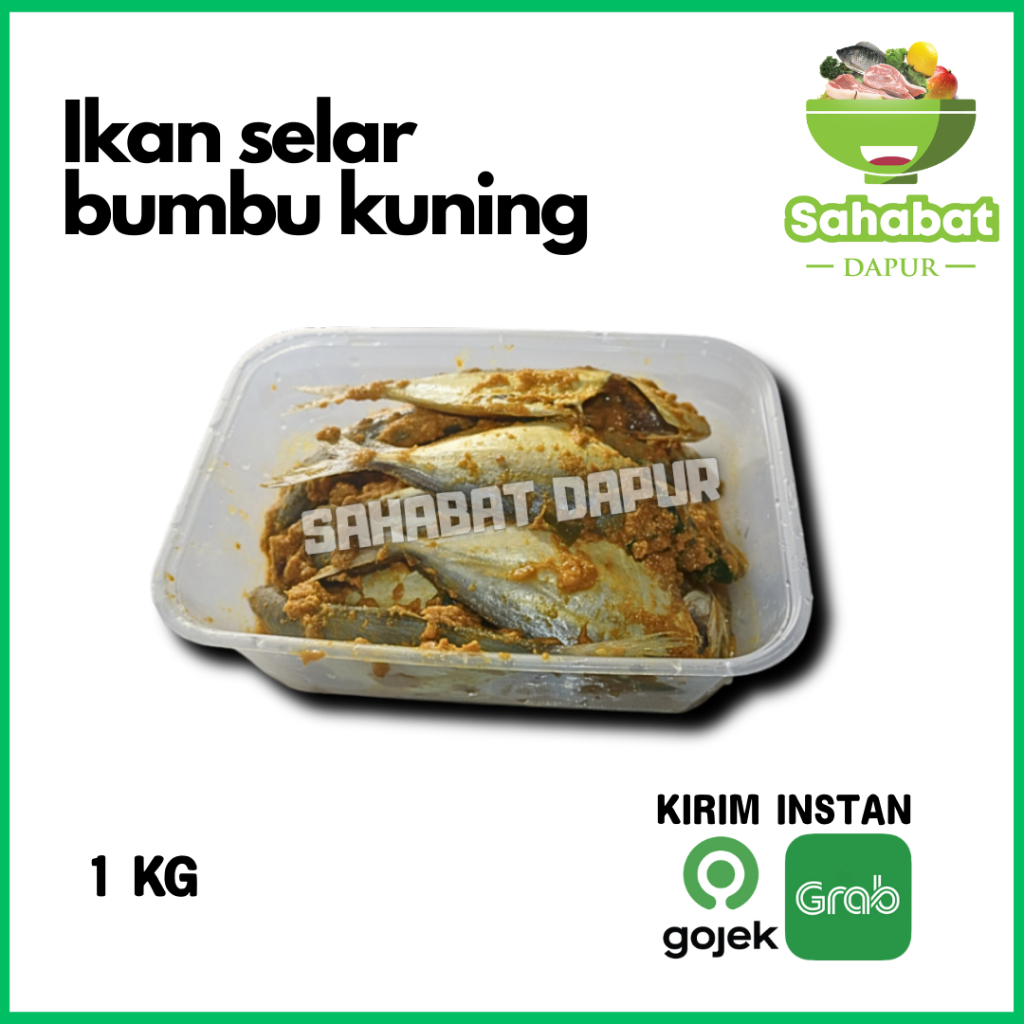 Jual Ikan Selar Bumbu Kuning 1kg Ikan Bumbu Kuning free Box ...