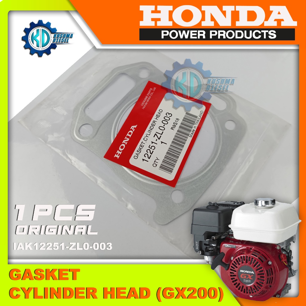 Jual GASKET CYLINDER HEAD (GX200 ALL TYPE) - PAKING HEAD - PAK KOP ...