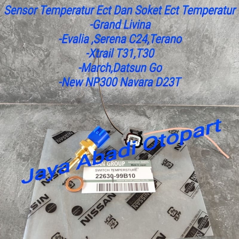 Jual Switch Sensor Temperatur Ect Soket Fan Nissan March Datsun Go ...