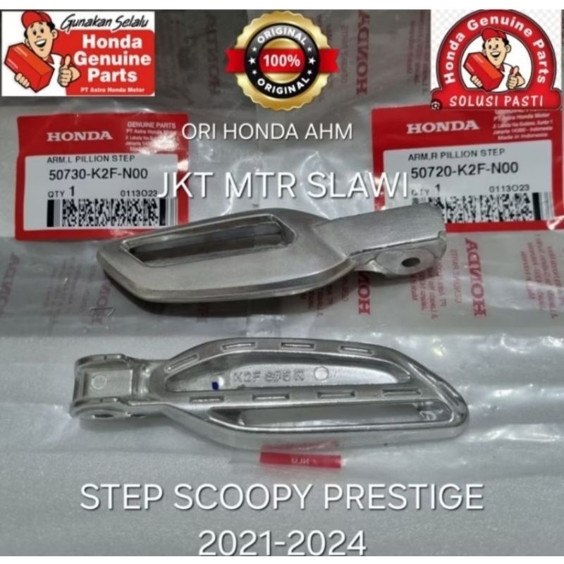Jual 50720-K2F-N00(KANAN),50730-K2F-N00 arm R pillion step arm L ...