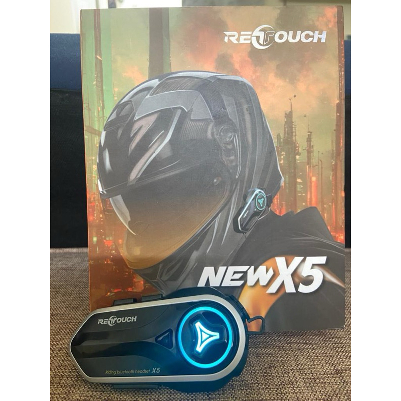 Jual INTERCOM RETOUCH NEW X5 | RETOUCH X3 | HEADSET HELMET BLUETOOTH ...