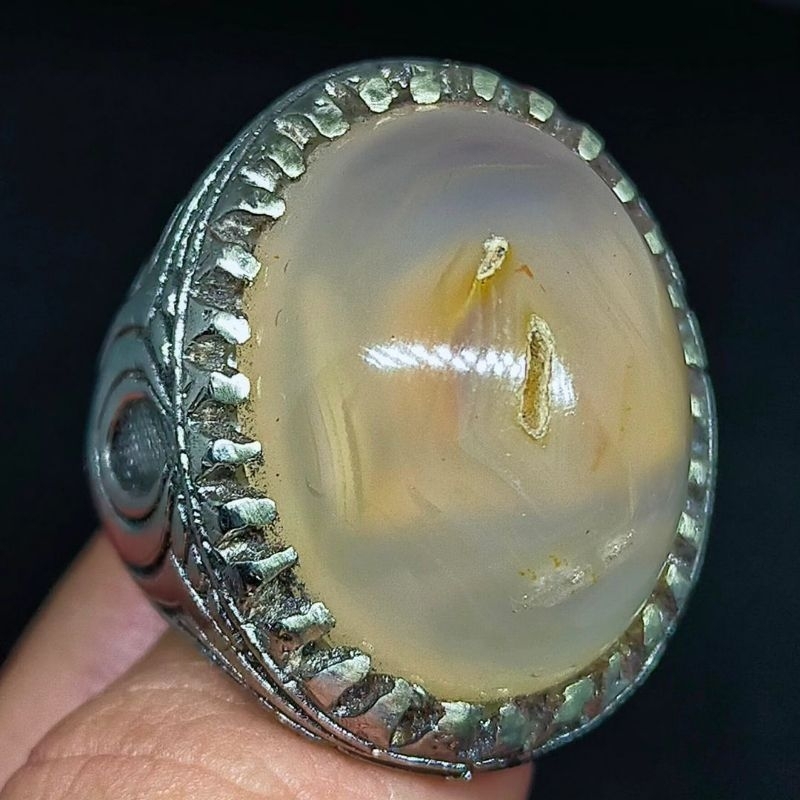 Jual Cincin batu akik asli sulaiman combong top hq natural (asli alam ...