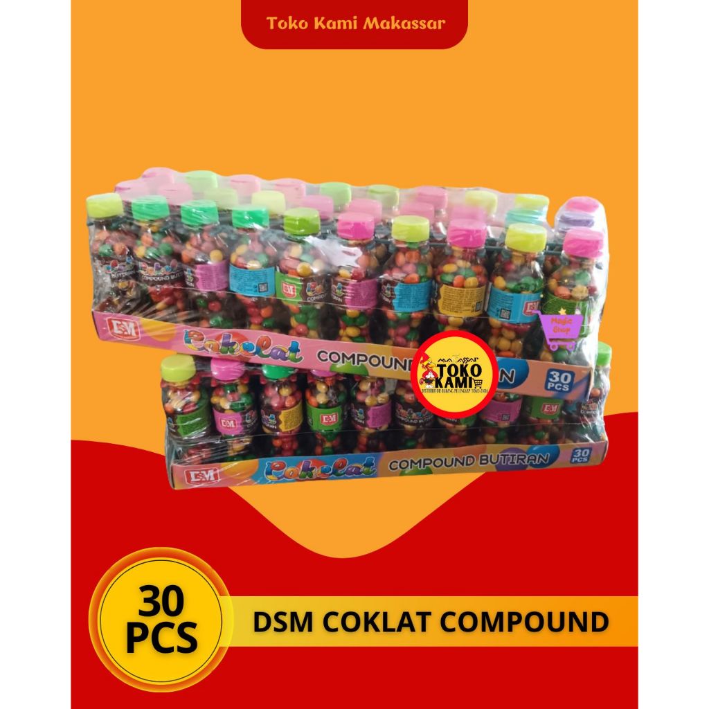 Jual DSM PERMEN COKELAT BENTUK BOTOL ISI 30 / PERMEN LUNAK VIRAL ...