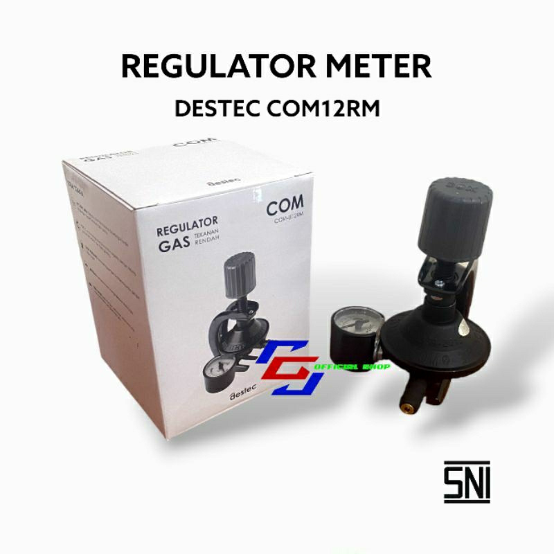 Jual REGULATOR DESTEC METER COM-U12RM REGULATOR SELANG GAS KOMPOR LPG ...