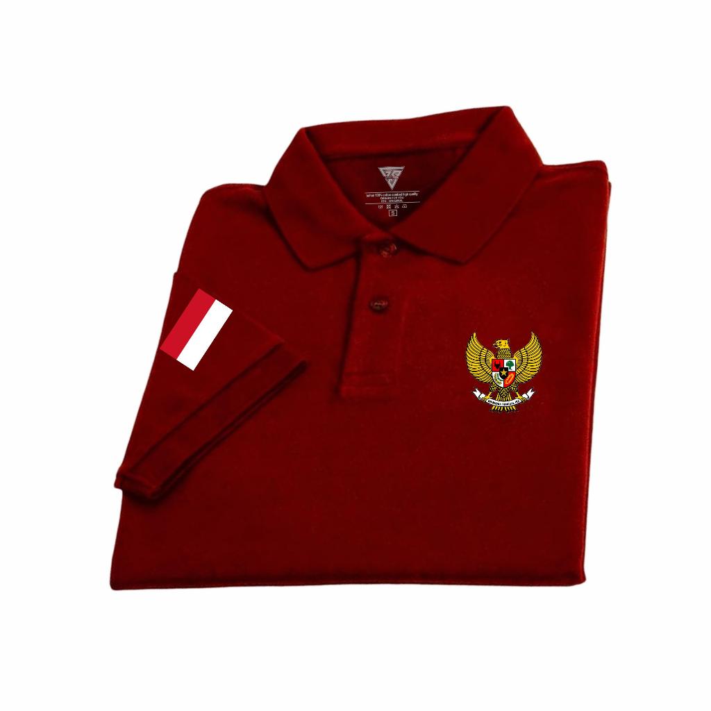 Jual Polo Shirt Garuda Indonesia Kaos Kerah Keren Pria Dan Wanita Kaos ...