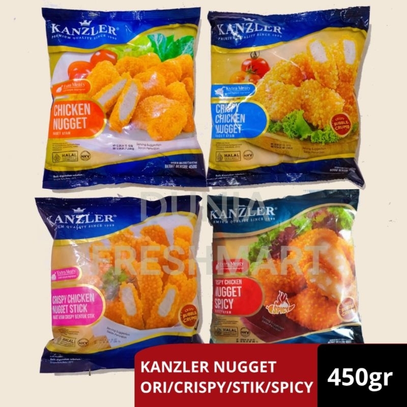 Jual KANZLER CRIPSY CHICKEN NUGGET/ORIGINAL/SPICY NUGGET/STICK NUGGET ...