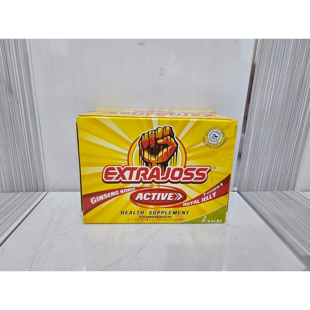 Jual Extra Joss Active 4g x 12 Sachet | Shopee Indonesia