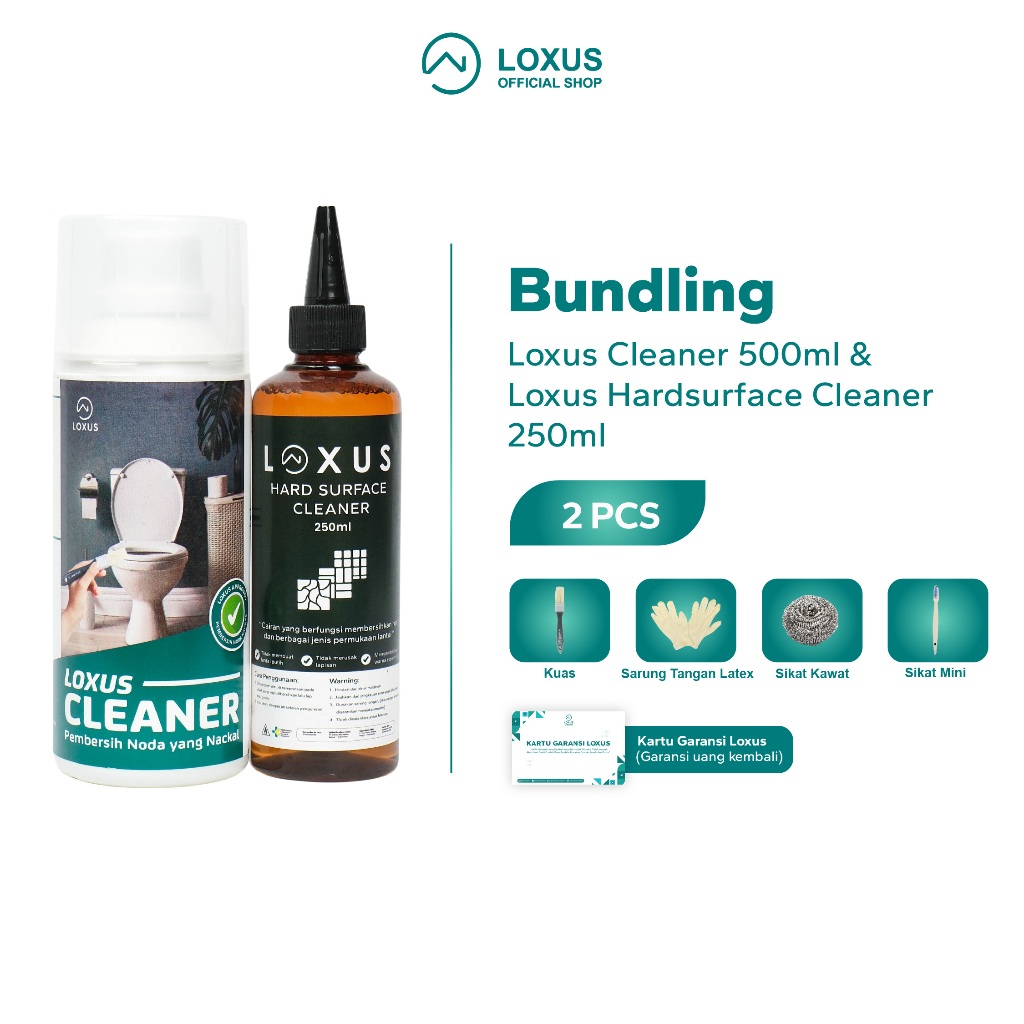 Jual Loxus Cleaner Pembersih Kerak Toilet Kamar Mandi Stainless Shower ...