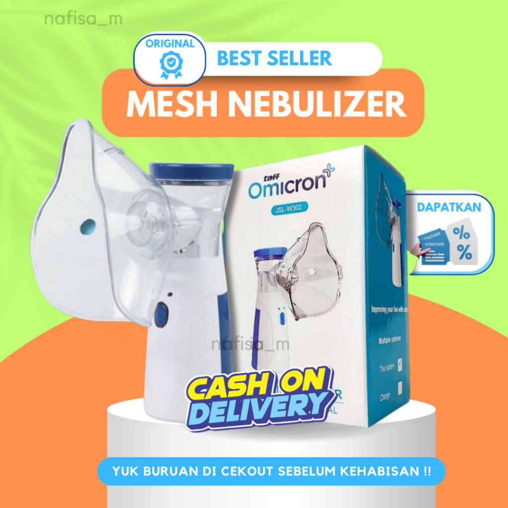 Jual Nebulizer Alat Uap Bantu Pernafasan Asma Inhalasi / Alat Terapi ...