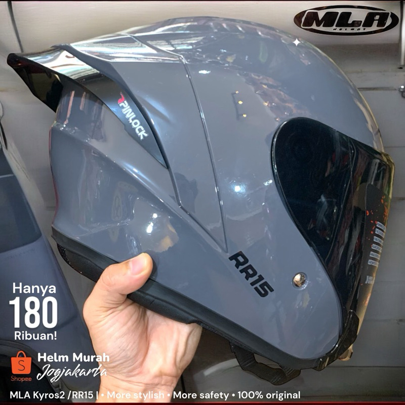 Jual [BISA COD] HELM HALF FACE MLA KYRS 2 MODEL NJS KAIROZ PAKET ...