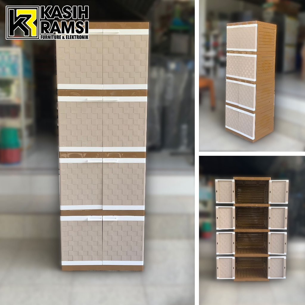 Jual LEMARI MINI CLUB 4 SUSUN | Shopee Indonesia