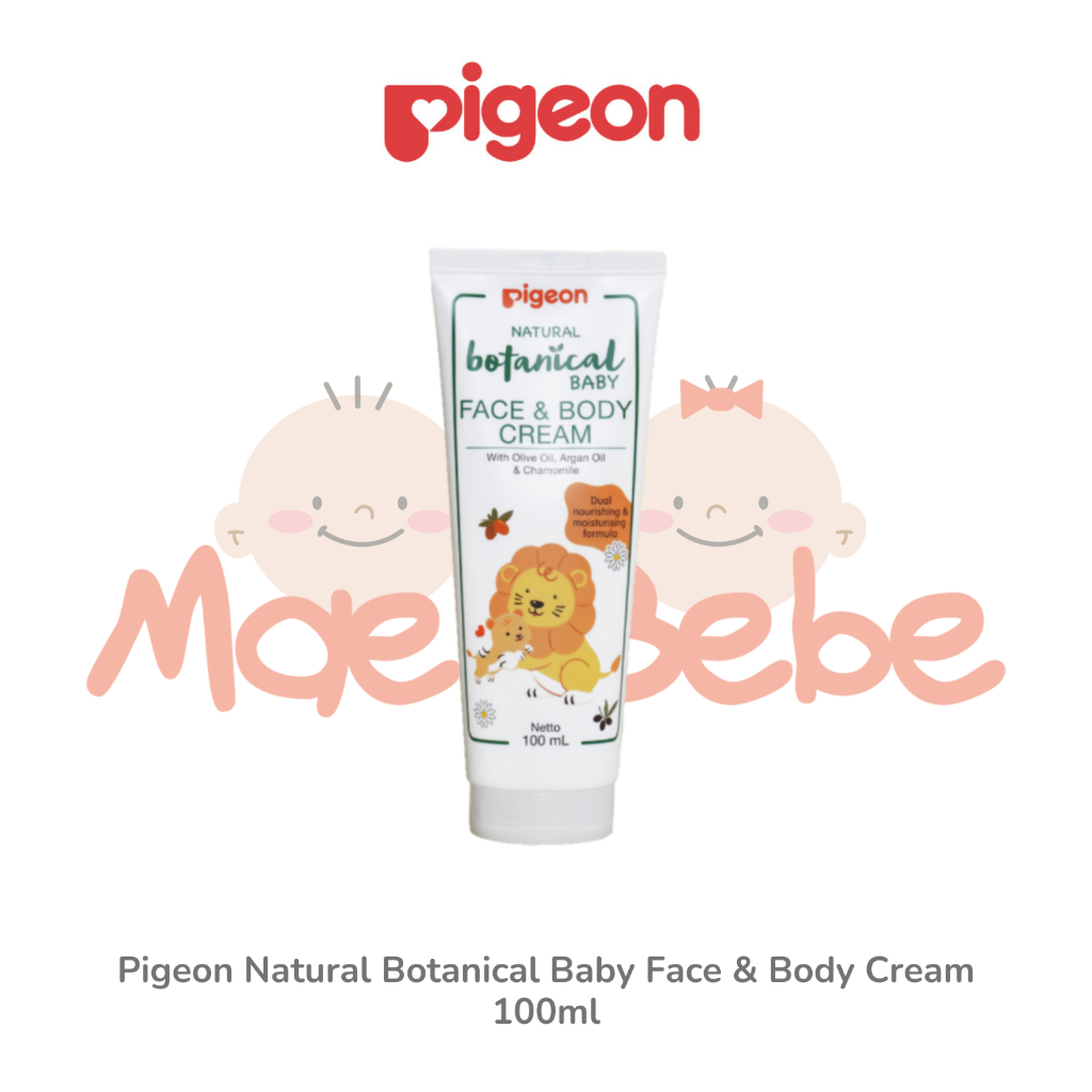 Jual [PROMO] Pigeon Botanical Body & Face Cream Krim Losion Kulit Bayi ...