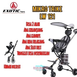 Jual Magic Stroller Exotic Magic Stroller Bisa Hadap 2 Arah LW 105/121 ...