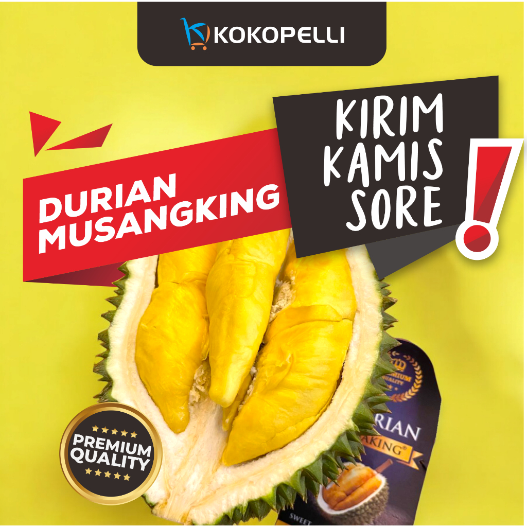 Jual Pre Order!! Durian Musang King Asli Pahang Malaysia, Grade A Kirim Kamis, 15 Agustus 2024 ...