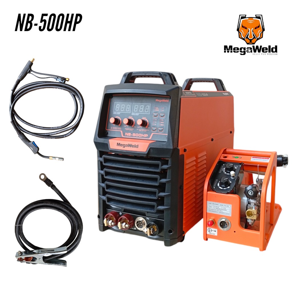 Jual 【MIP】MEGAWELD NB 500HP MESIN LAS CO2 MIG + MAG THREE PHASE 380V 50 ...