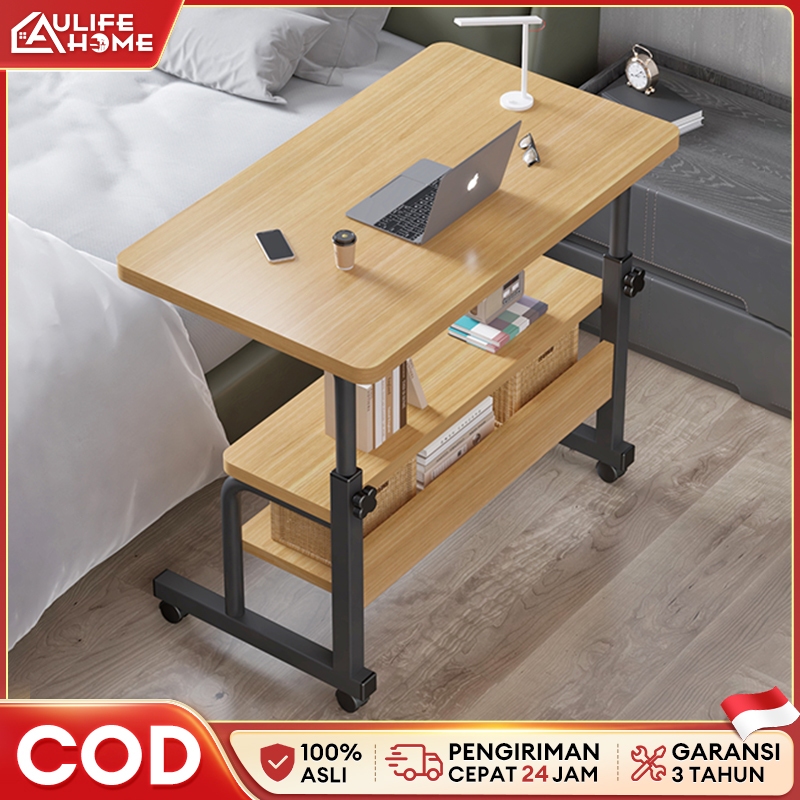 Jual Meja Laptop Adjustable Meja Laptop Roda Meja Kerja Adjustable Meja ...