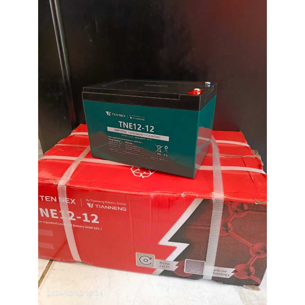 Jual Aki Sepeda Listrik SELIS TIANNENG 12v 12Ah E BIKE SELIS BATTERY ORIGINAL BATERAI SEPEDA ...