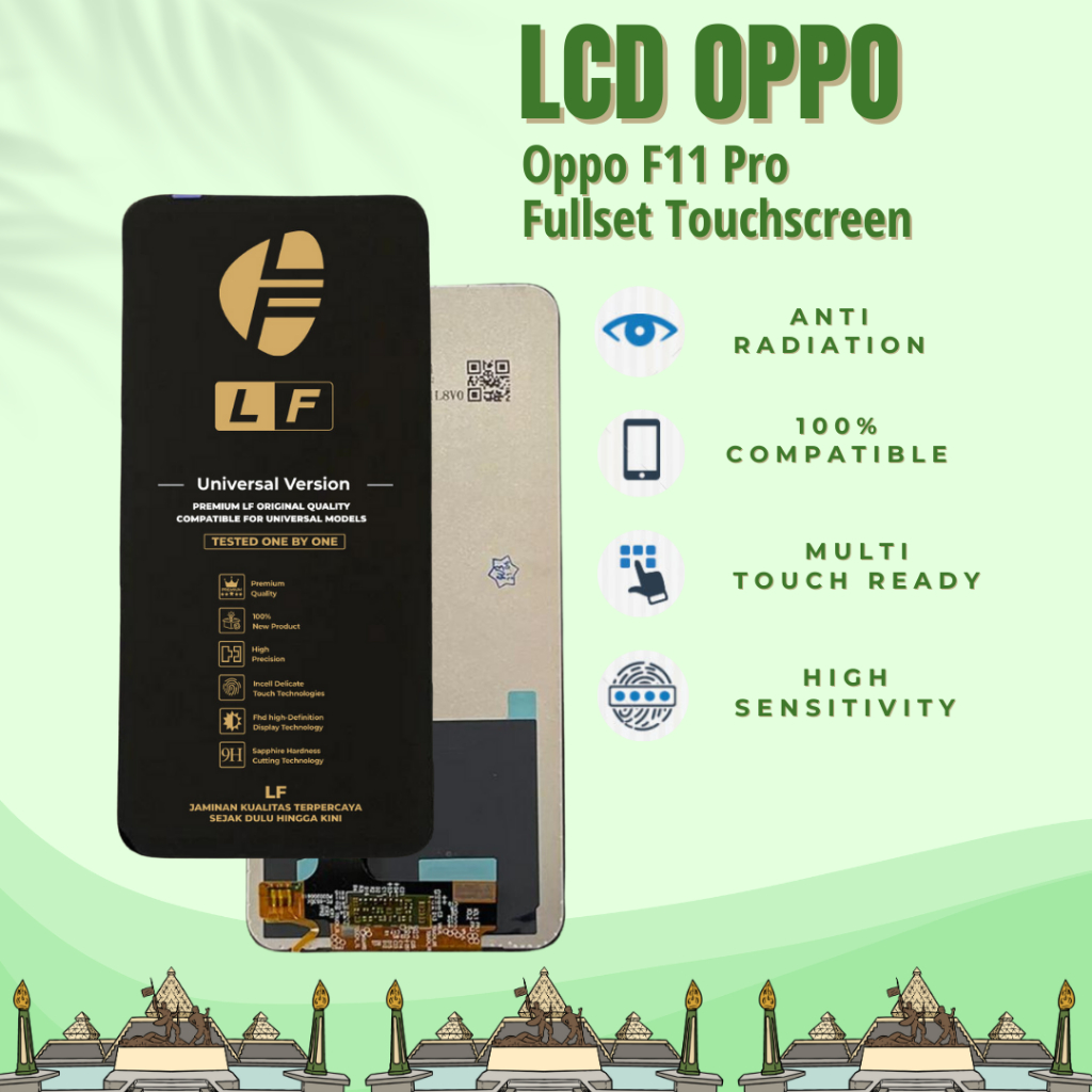 Jual LCD Oppo F11 Pro Fullset Touchscreen | Shopee Indonesia