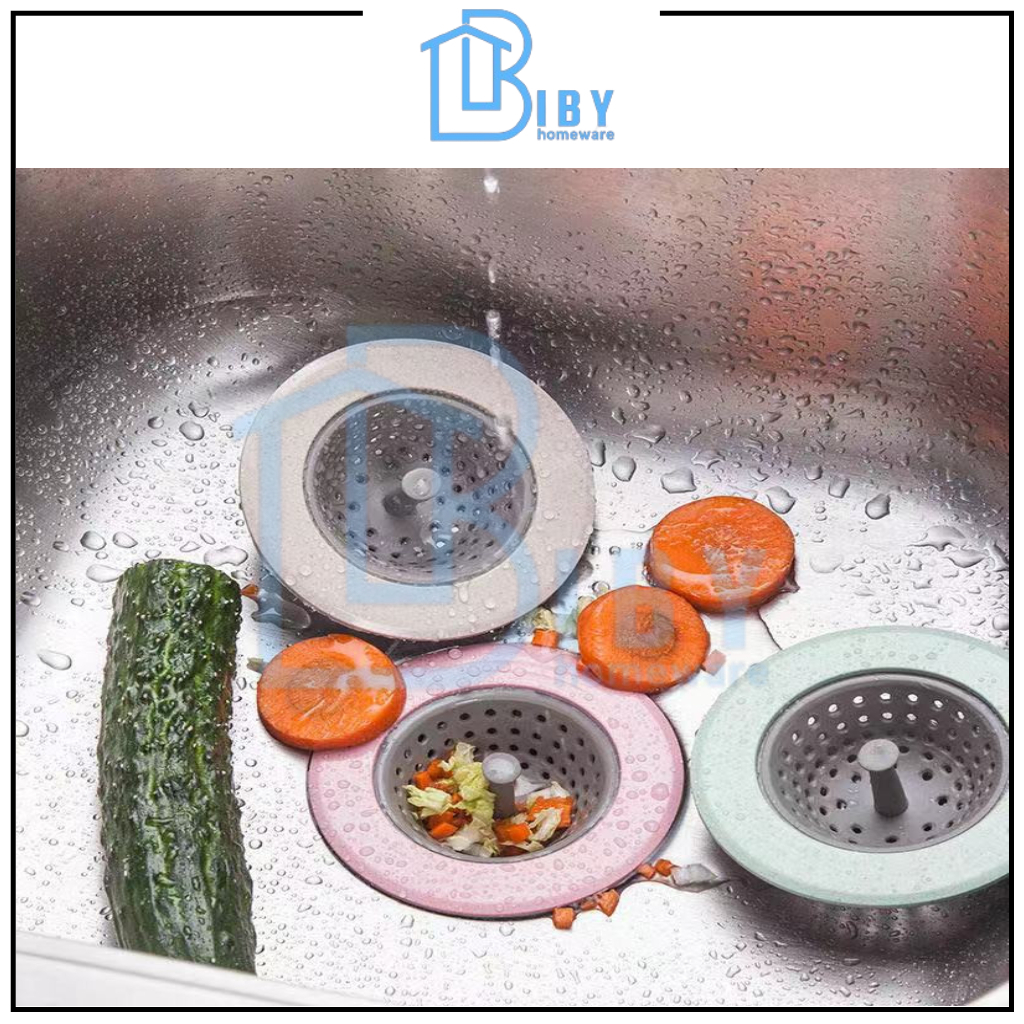 Jual BIBY Saringan Wastafel Cuci Piring Silikon Warna Cantik│Penyaring ...