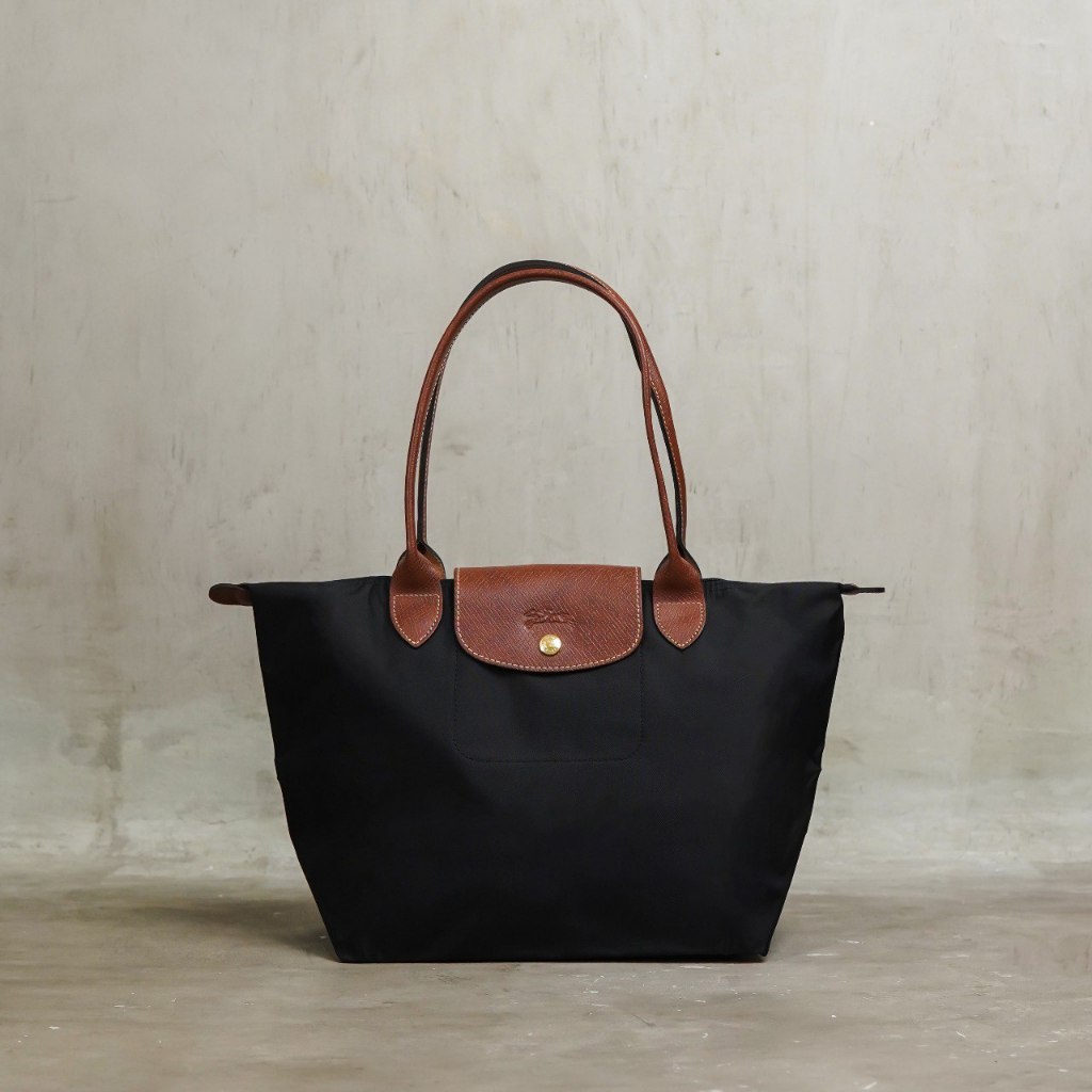 Jual Tas LC LE PLIAGE BROWN BLACK LONG HANDLE SHOULDER BAG 100% ...