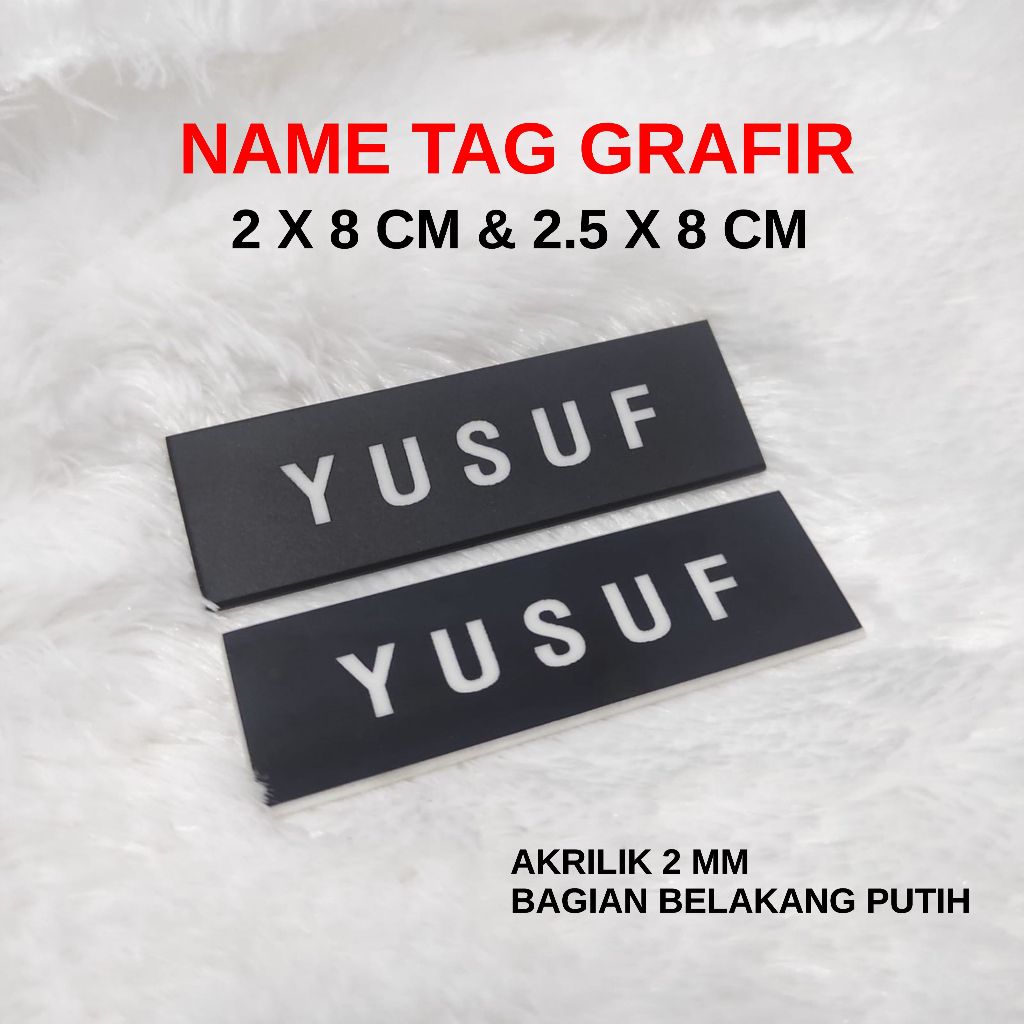Jual Name tag LASER!! papan nama dada grafir LASER Papan nama dada ...