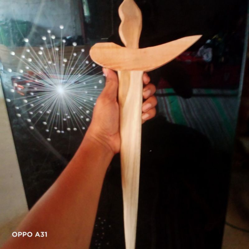 Jual Keris Kayu Jati Paten/Keris Tradisional/Keris Peraga/Keris Mainan ...