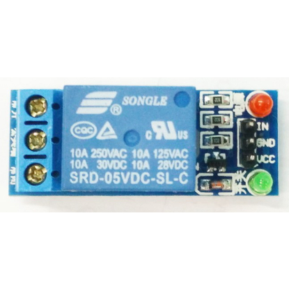 Jual Relay 5V 1 Channel Output 250VAC 30VDC 10A Module For Arduino UNO ...