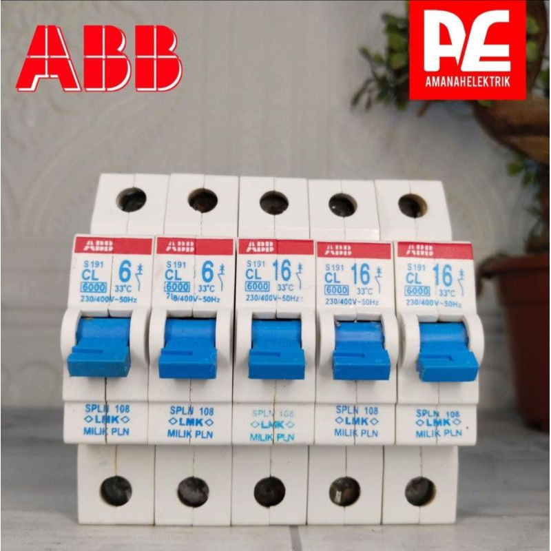 Jual Mcb PLN ABB 1P | Shopee Indonesia