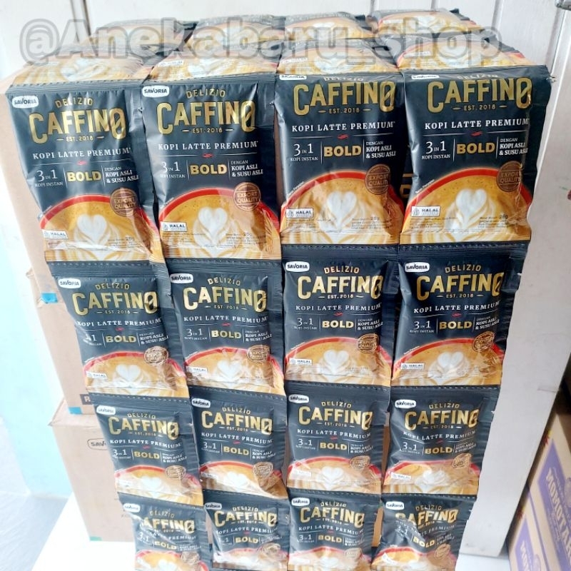 Jual ( 1 RENCENG / 10 Sachet ) KOPI CAFFINO KOPI LATTE PREMIUM 3 in 1 ...