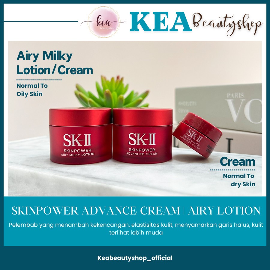 Jual SK** SKINPOWER SKIN POWER ADVANCED CREAM | AIRY CREAM 2.5g/ 15g ...