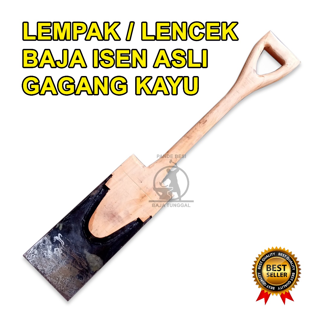 Jual Lempak/Lencek Untuk Irigasi Air Sawah Bahan Baja Asli Gagang Kayu ...
