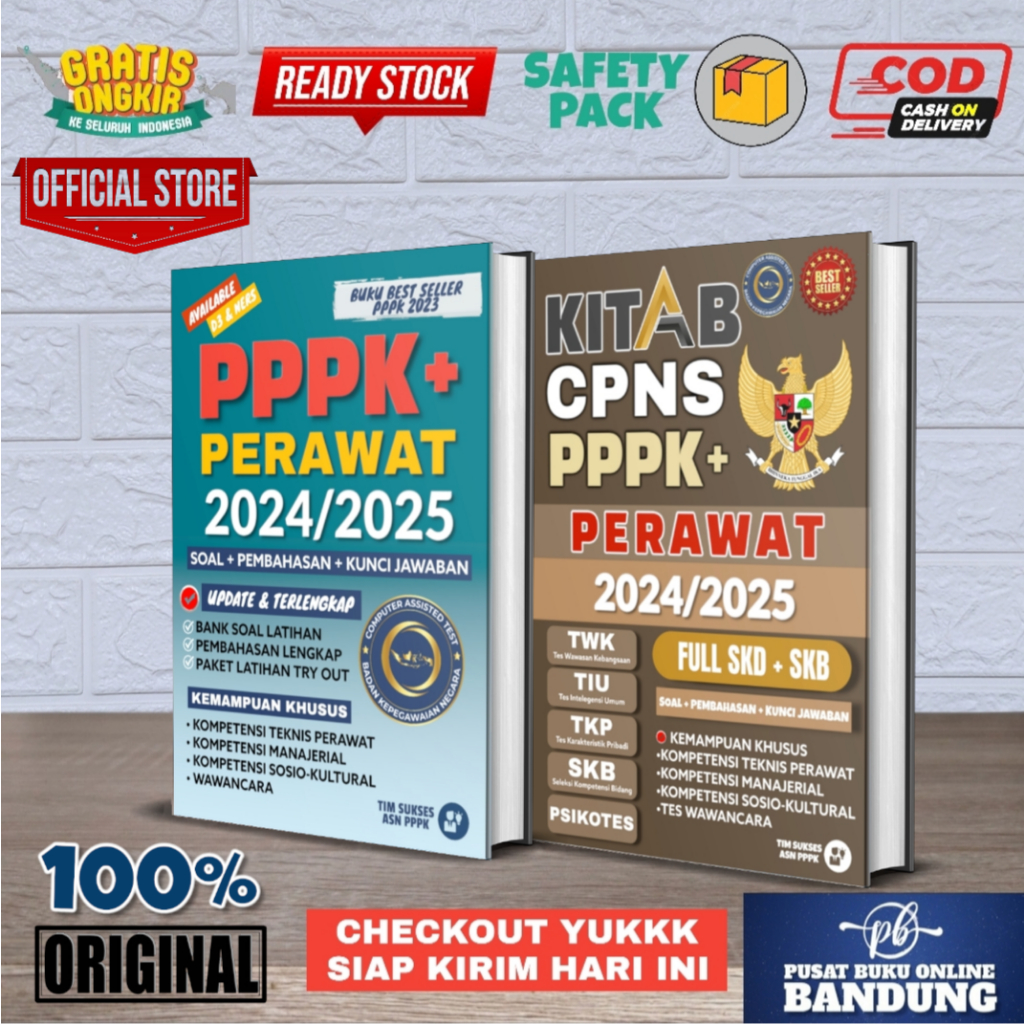 Jual BUKU PPPK PERAWAT 2025 / 2026 LULUS PPPK PERAWAT PPPK BIDAN PPPK ...