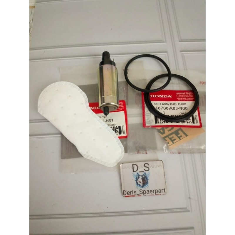Jual Rotak fuel pump+oring pempres filter Genio Beat new beat deluxe ...