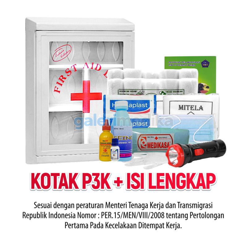 Jual Kotak P3K MC 11 Dengan Paket Isi Lengkap | Shopee Indonesia