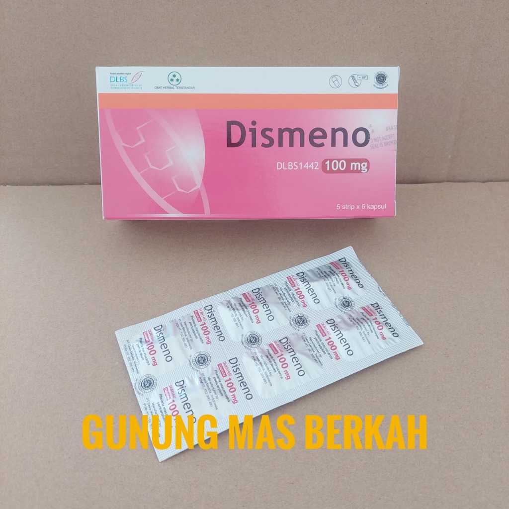 Jual DISMENO Dismeno 100mg Kapsul - Meredakan Nyeri Haid | Shopee Indonesia