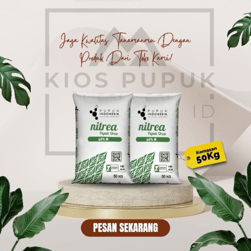 Jual Pupuk Urea Nitrea Granul 50KG ORIGINAL P.I / Pupuk Kimia / Pupuk ...