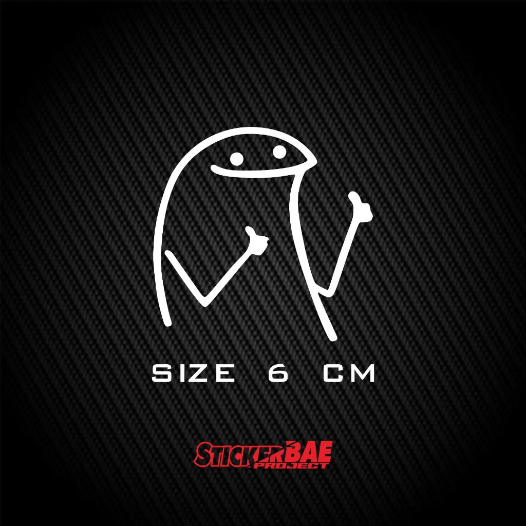 Jual sticker middle finger pucek stiker emot okay sticker motor cutting ...