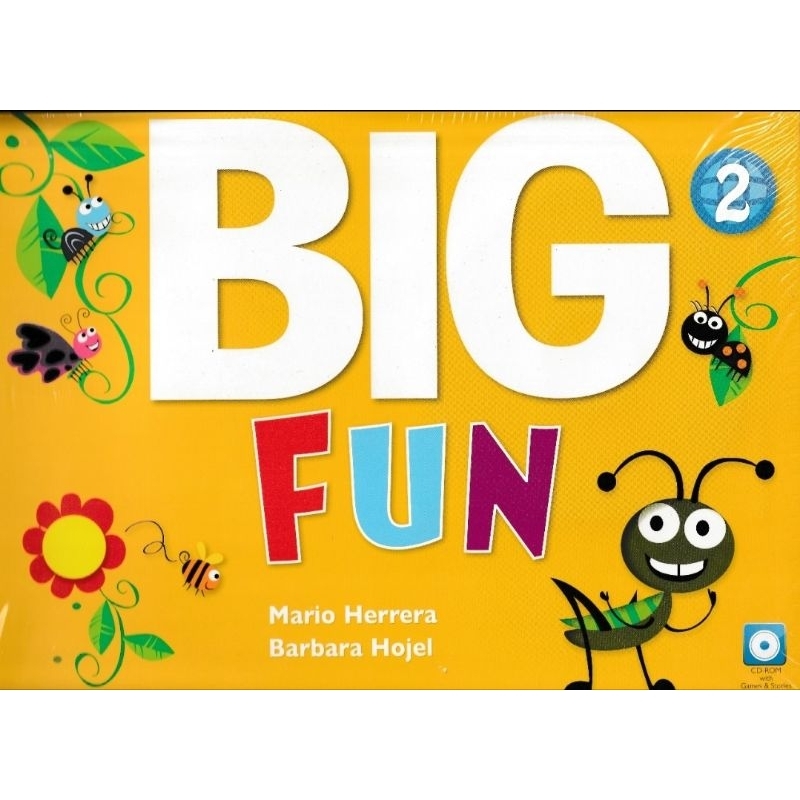 Jual BIG FUN PEARSON 1ST EDITION STUDENT BOOK & WORKBOOK Level 1 2 3 ...