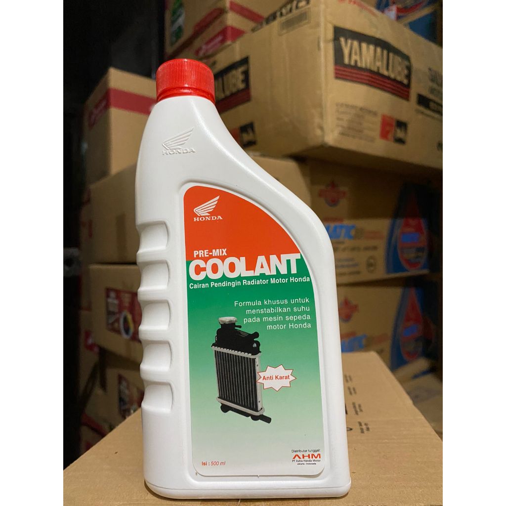 Jual AIR RADIATOR PRE-MIX COOLANT HONDA AHM 500ml | Shopee Indonesia