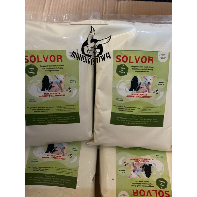 Jual Susu Solvor paket 1kg dan 2kg pengganti susu induk domba | Shopee ...