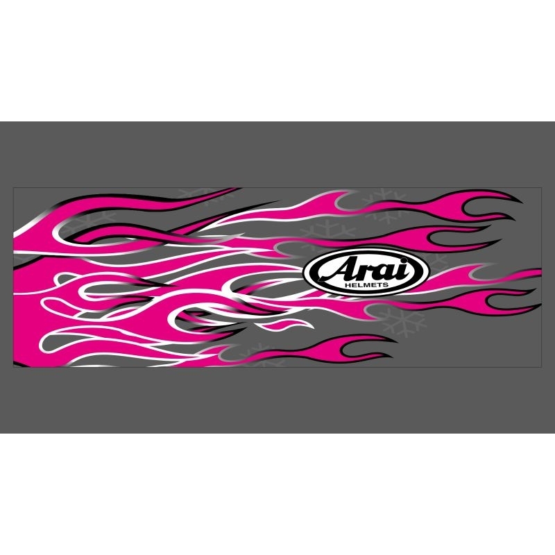 Jual striping sticker transfaran cvt all motor desain arai api terbaru ...