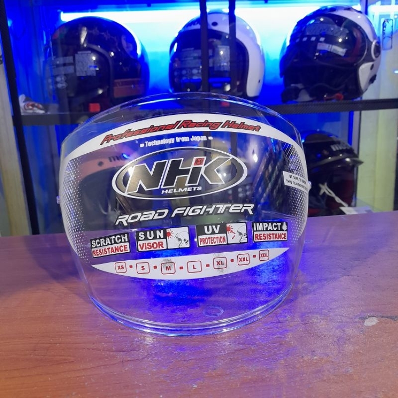 Jual Kaca visor NHK R1 CLEAR ORIGINAL NHK | Shopee Indonesia