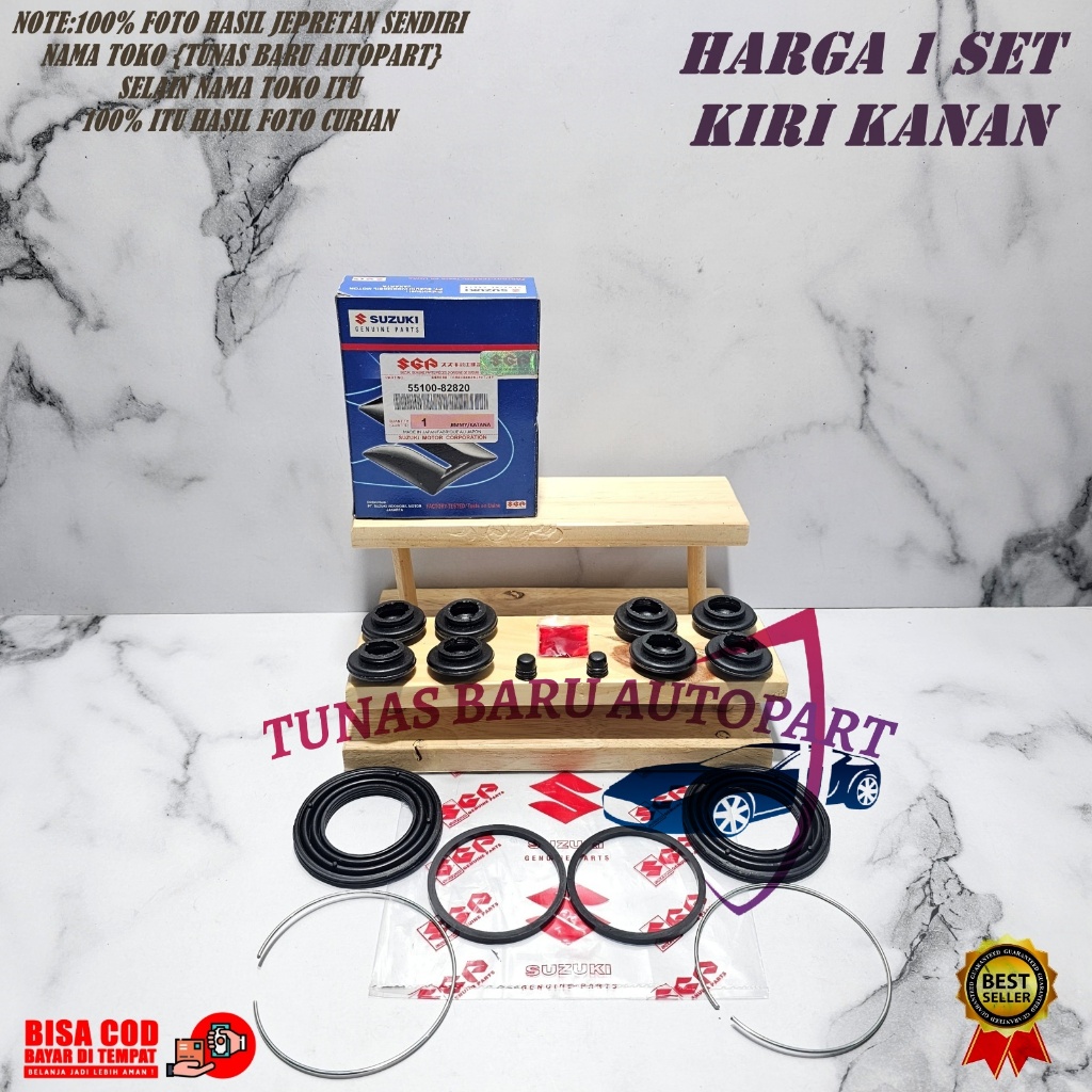 Jual KIT KALIPER KARET REM CAKRAM DEPAN SUZUKI JIMMY KATANA 1SET UNTUK 2RODA PART MOBIL | Shopee ...